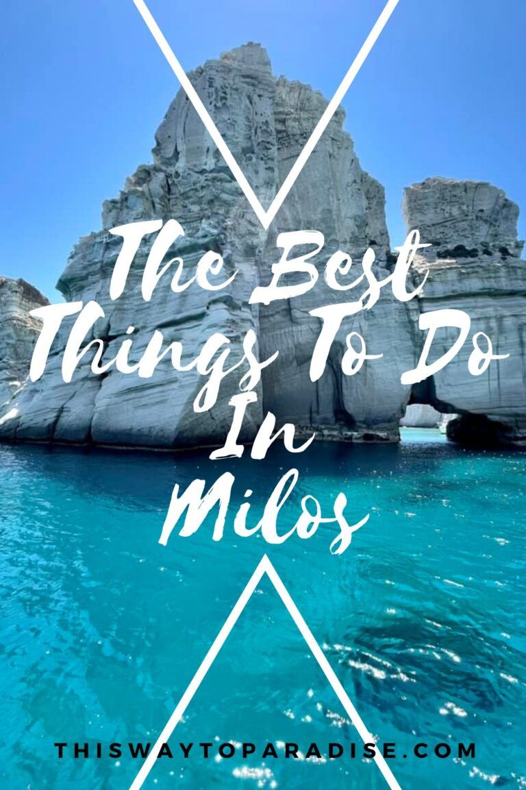 The Best Things To Do In Milos, Greece - This Way To Paradise-Beaches ...